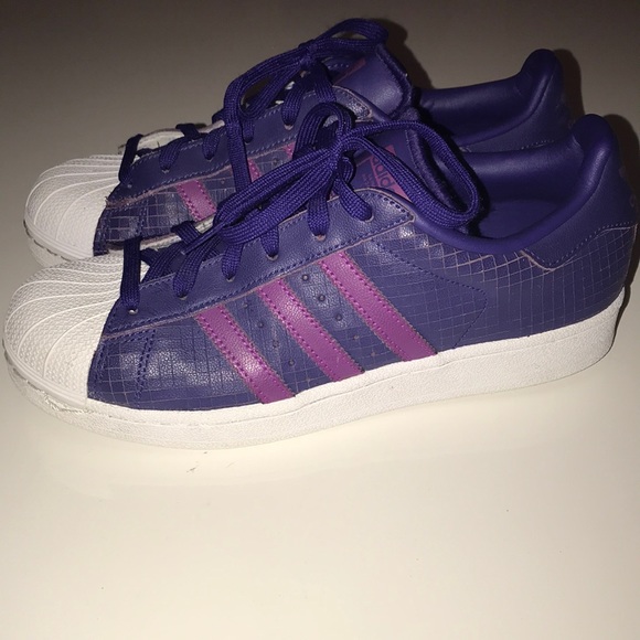 adidas | Shoes | Adidas Purple Allstars Womens 7 Mens 6 | Poshmark